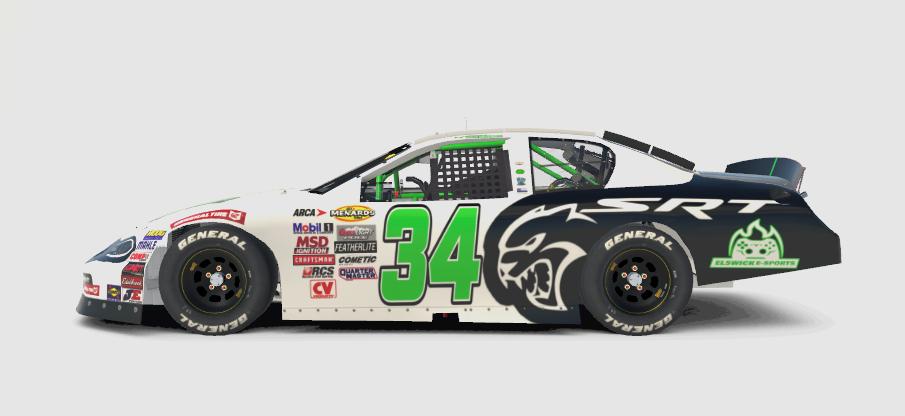 #34 Charger White by Matthew Kopp - Trading Paints