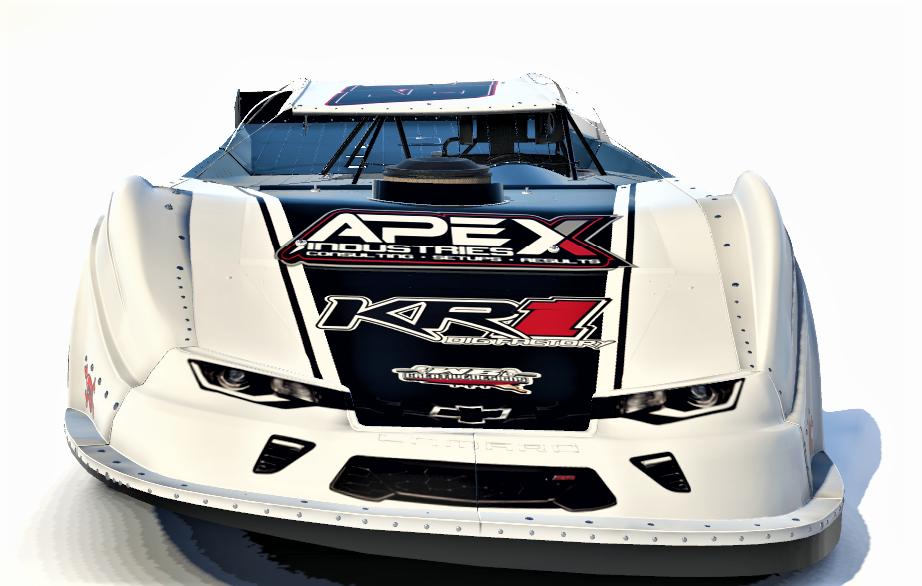 Landon Graham WHT BLK RED DLM by Wade B. - Trading Paints