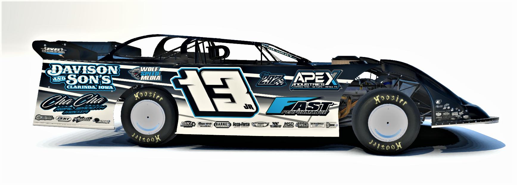 Landon Graham BLK BLU DLM by Wade B. - Trading Paints