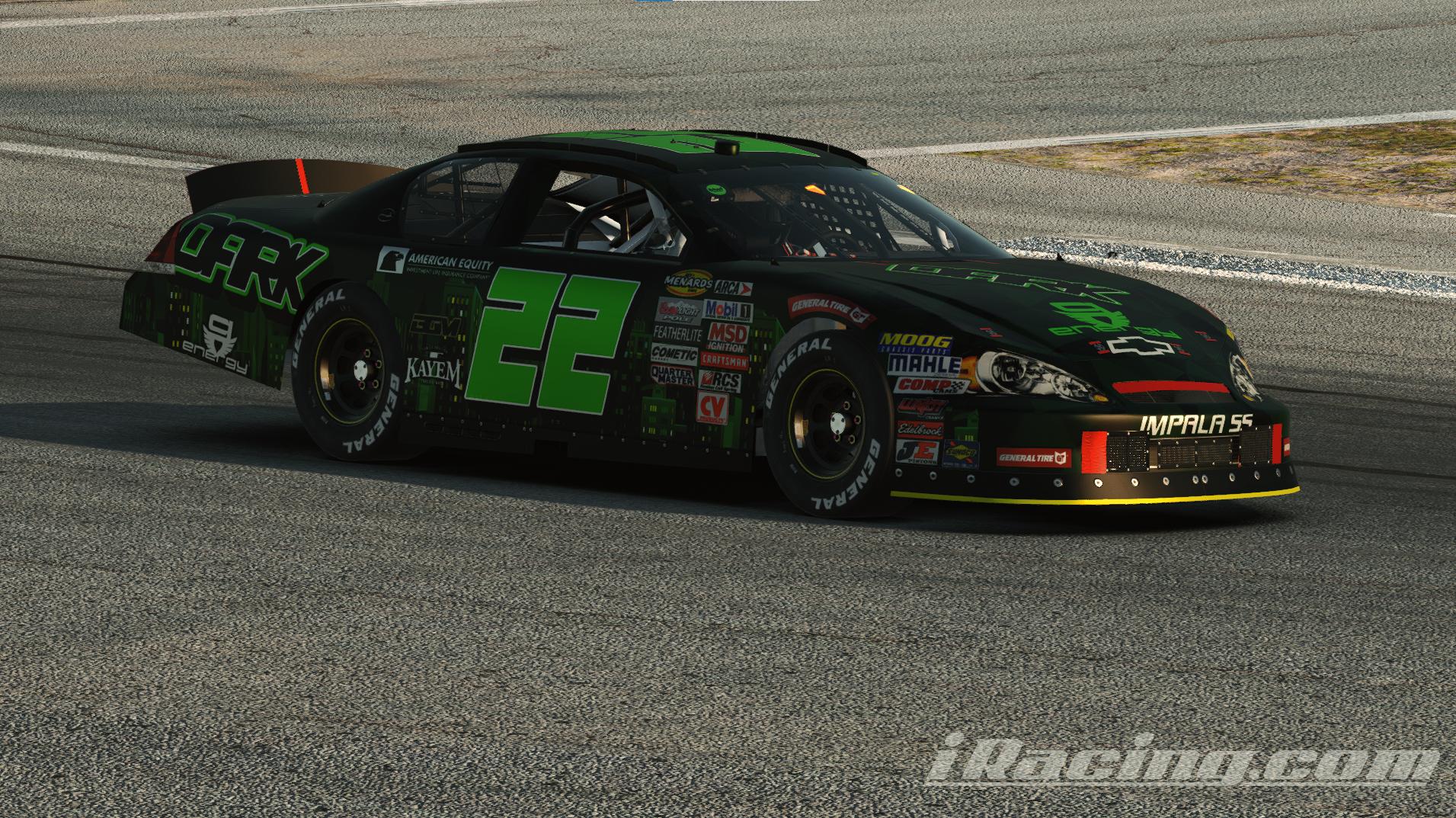 G Energy Dark ARCA Menards Chevrolet Impala by John Tougas - Trading Paints