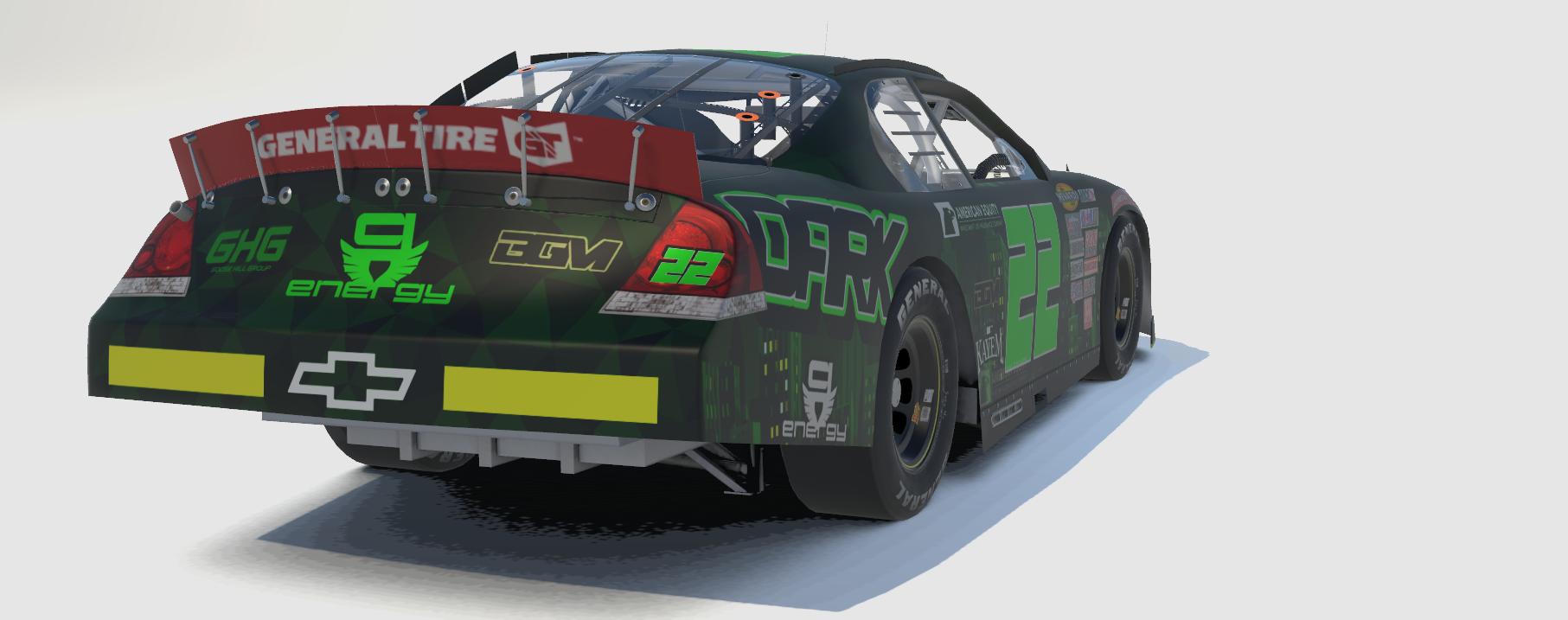 G Energy Dark ARCA Menards Chevrolet Impala by John Tougas - Trading Paints