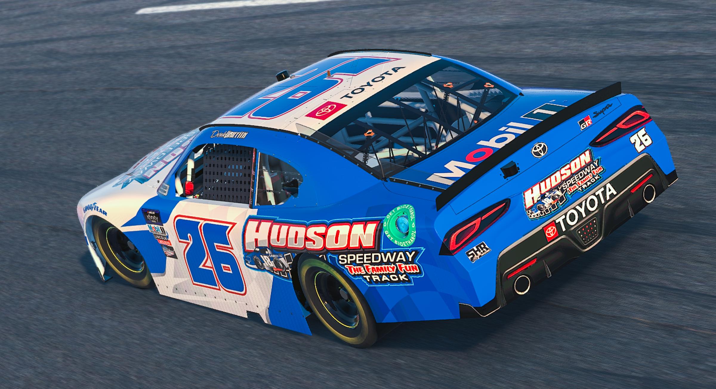 Derek Griffith Hudson Speedway #26 Sam Hunt Racing Supra by Harris Lue ...