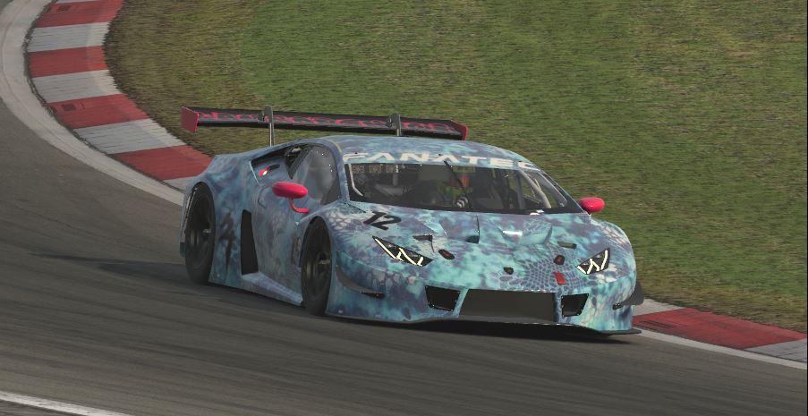 Blue kryptek Camo Lamborghini GT3 Evo by Garrit H. - Trading Paints