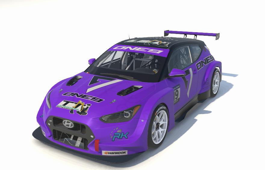 ONE9 Veloster - Purple by Christopher Bleakley - Trading Paints