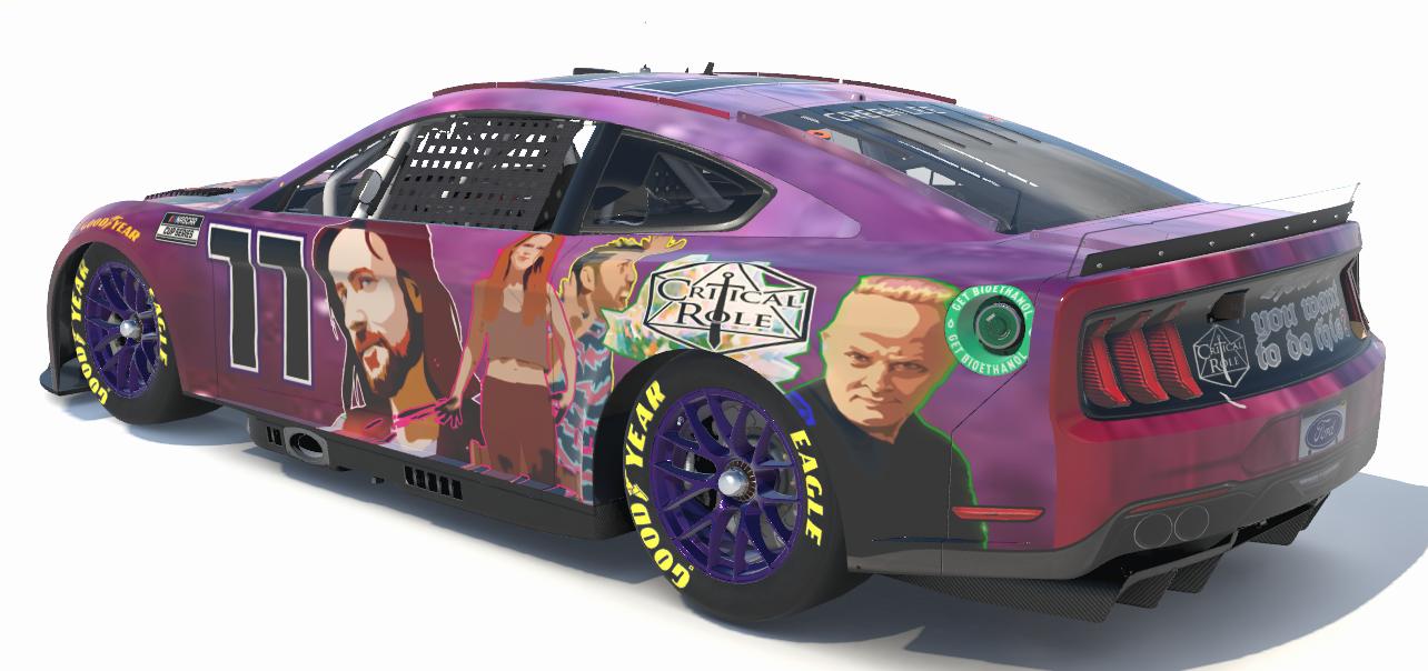 Critical Role Ford Mustang by Gary Greenlee - Trading Paints