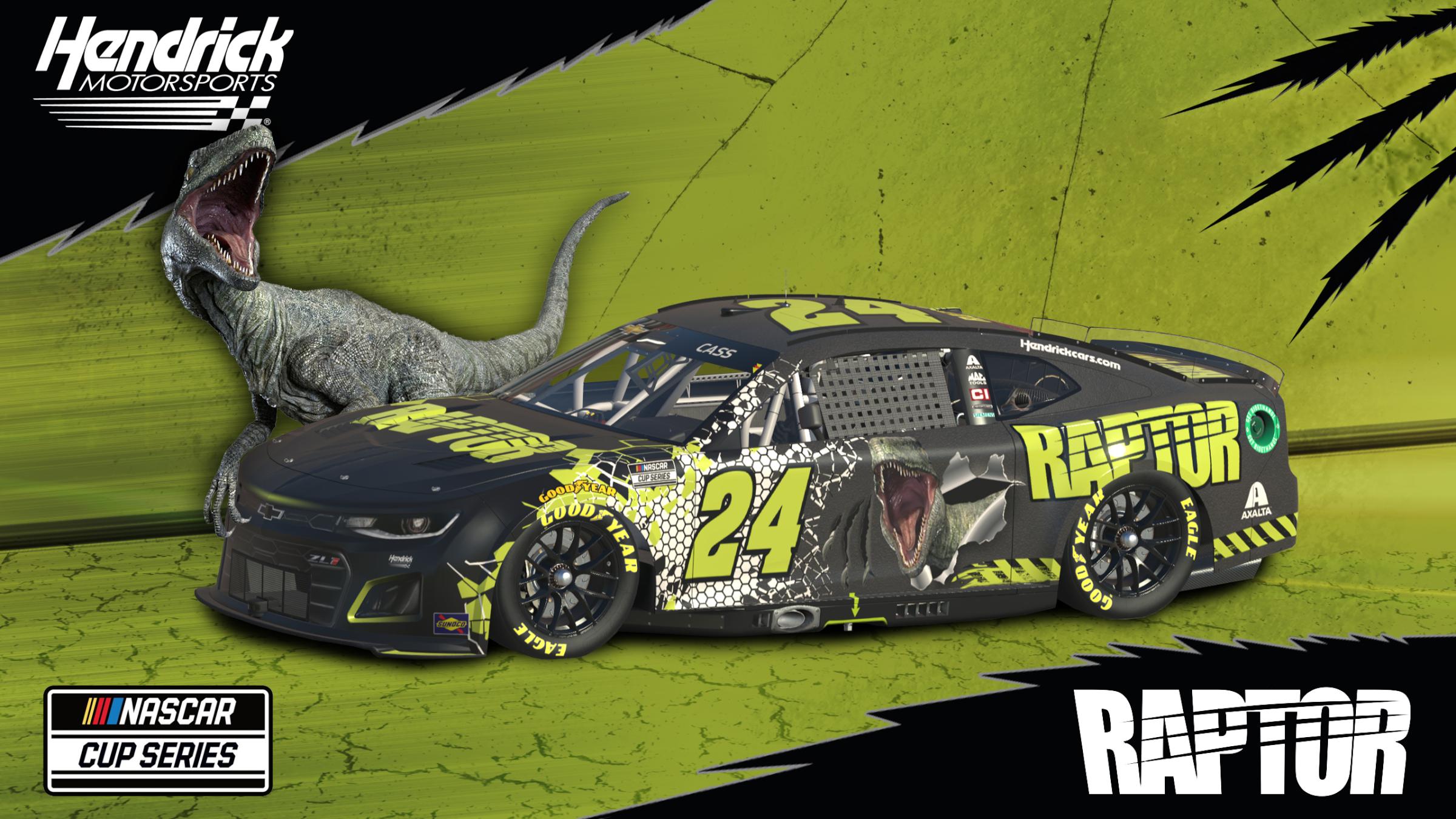 William Byron Raptor Paints Concept 2022 Cup Camaro No Number by Steve ...