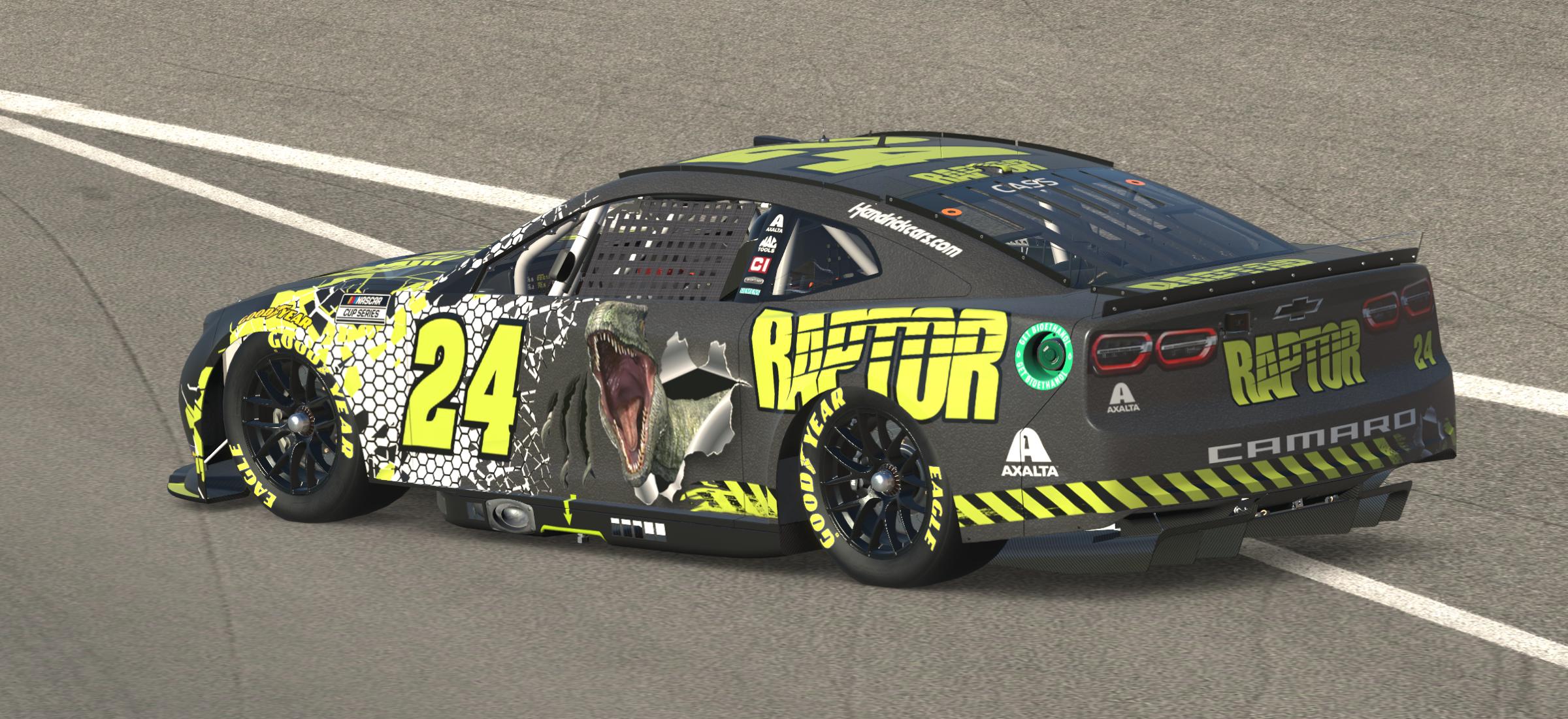 William Byron Raptor Paints Concept 2022 Cup Camaro No Number by Steve ...