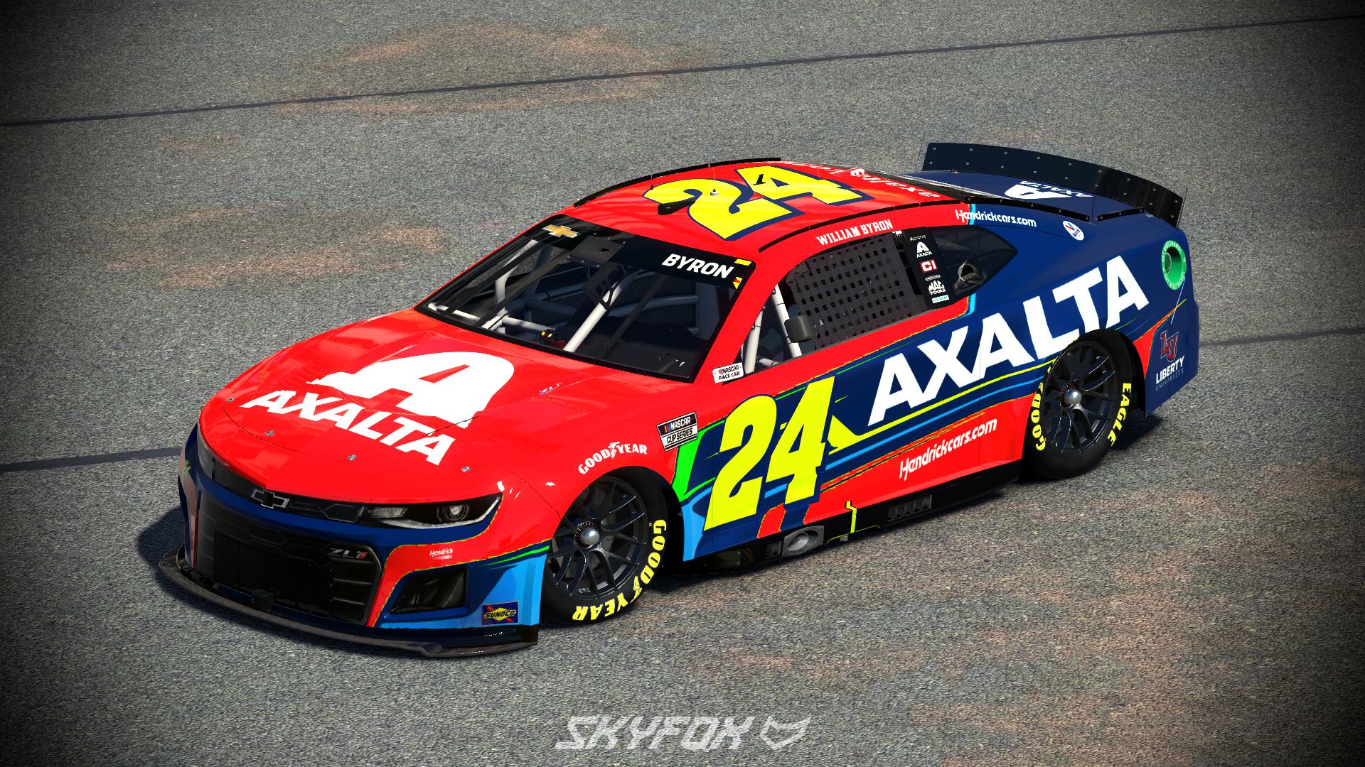 William Byron AXALTA #24 Concept by Skyler Fox4 - Trading Paints