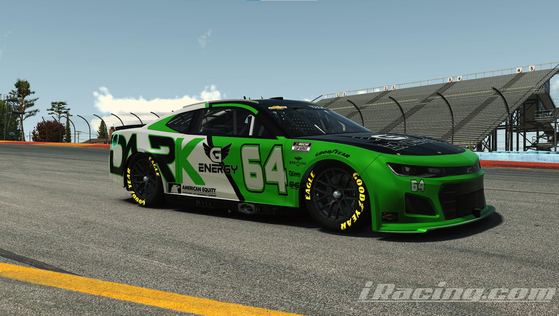 G Energy Dark NASCAR Cup Series Next Gen Camaro ZL1 by John Tougas ...