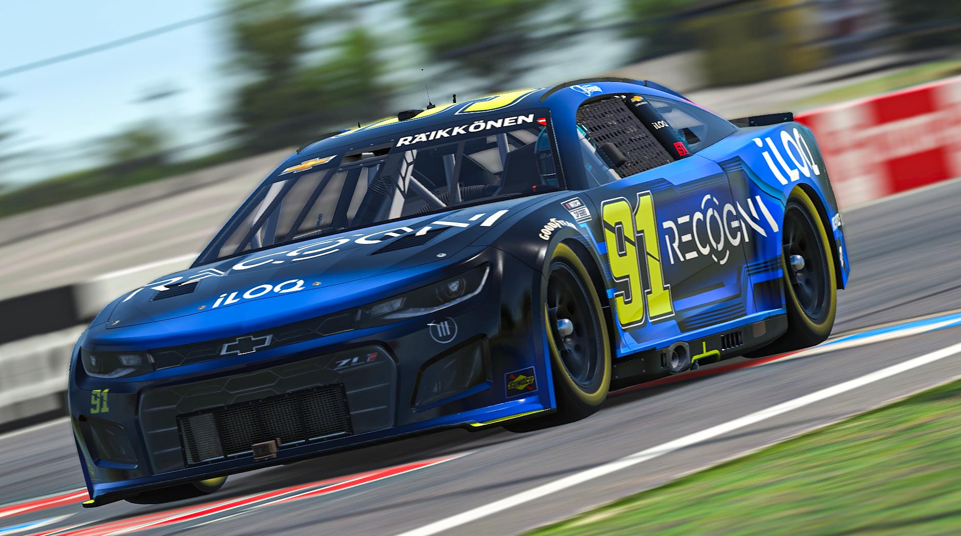 Kimi Räikkönen Project 91 (Sim Stamped) by Landon Milz - Trading Paints