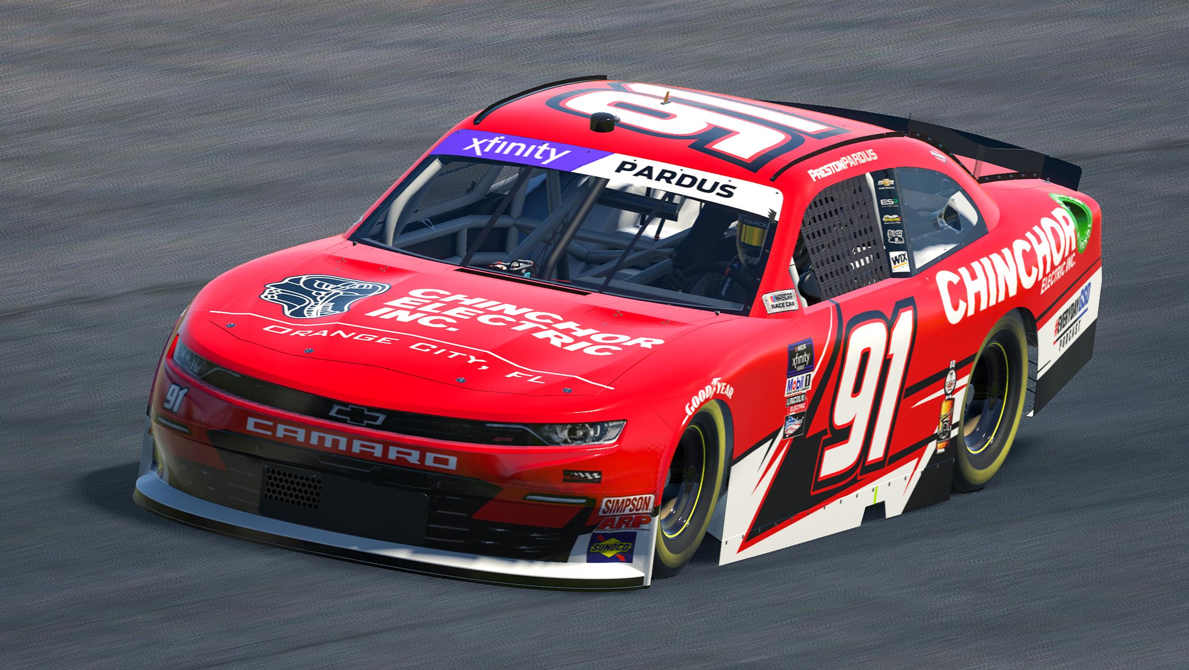2022 Chinchor Electric Inc. NASCAR Xfinity Series Camaro by Preston ...