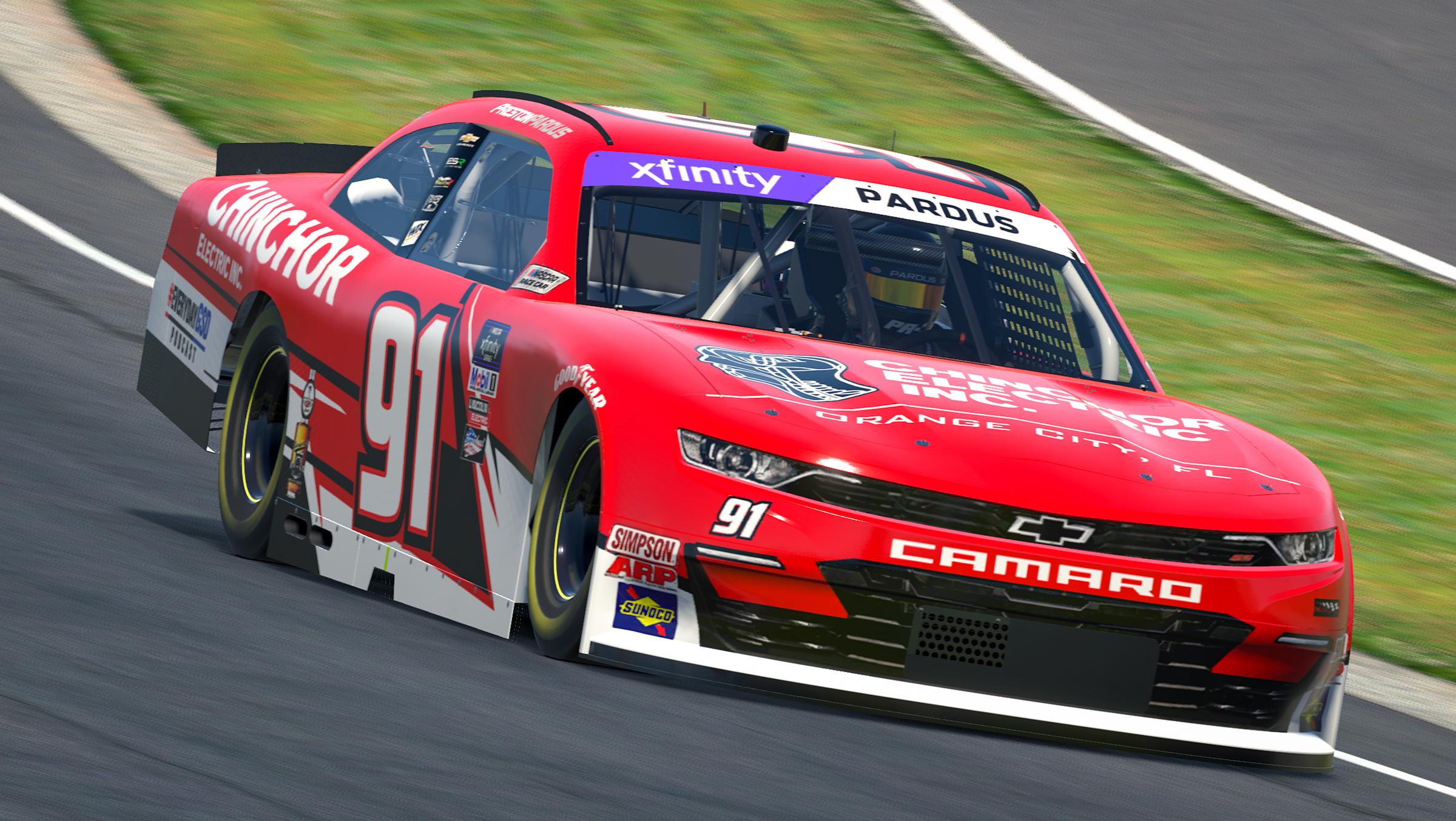 2022 Chinchor Electric Inc. NASCAR Xfinity Series Camaro by Preston ...