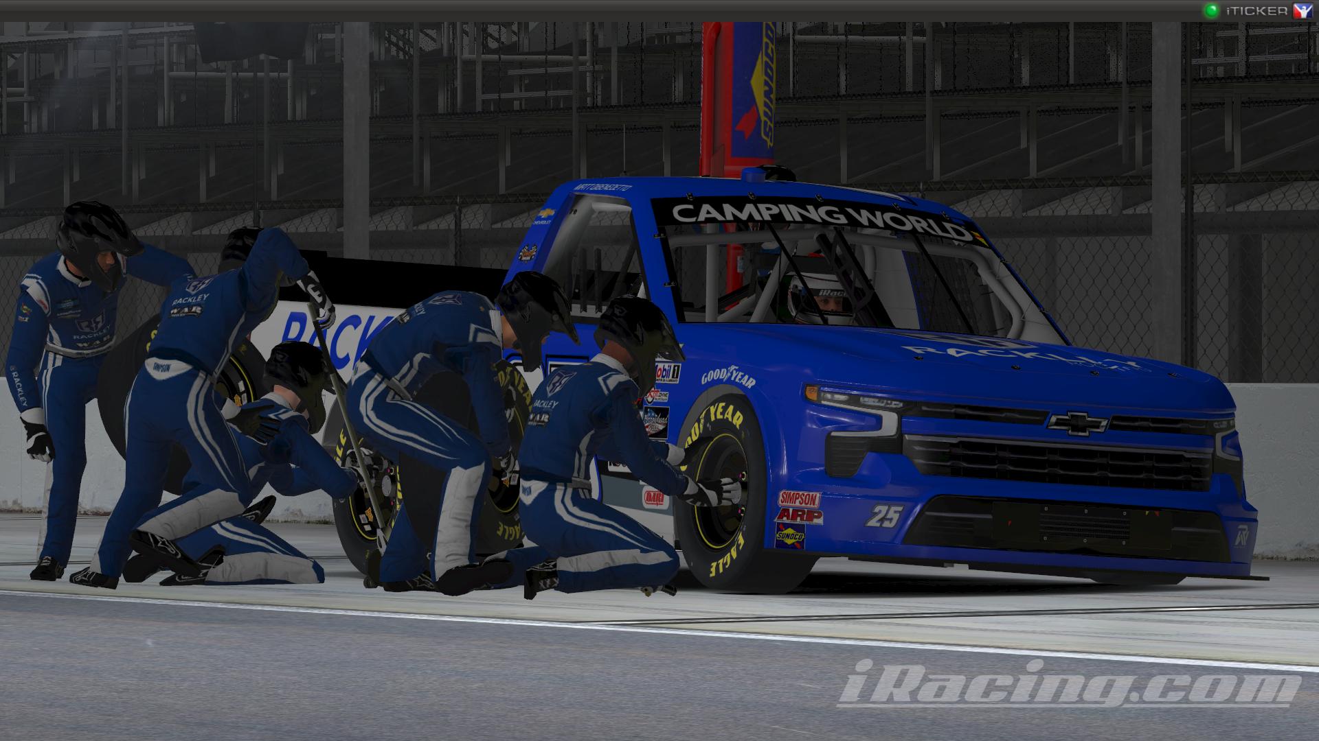 Matt Dibenedetto #25 Rackley Roofing 2022 NASCAR Camping World Truck ...