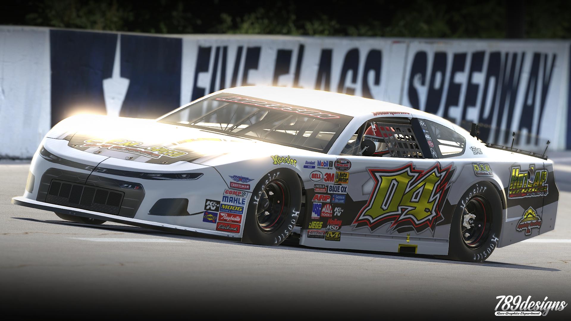 Dennis Anderson Asphalt Super Late Model by Garrett Marshall - Trading ...