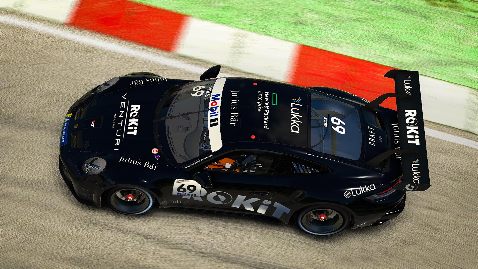 Porsche 992 Cup rockit venturi racing by Koen Mols - Trading Paints