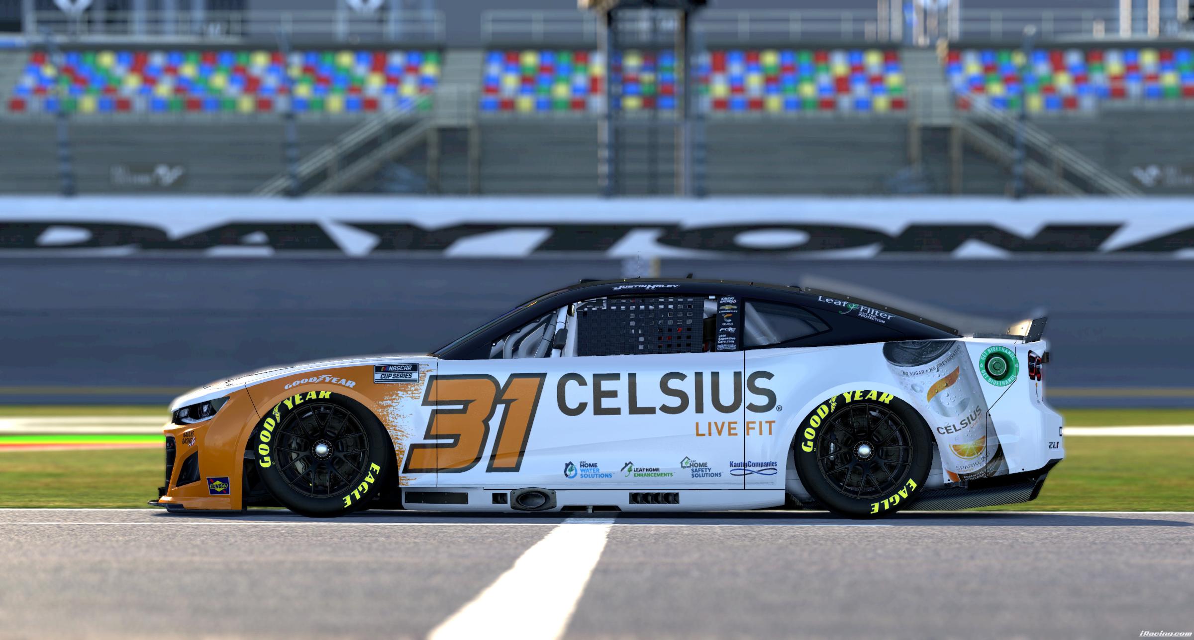 Justin Haley Celsius Daytona | Kaulig Custom #31 by Liam I Brotherton ...