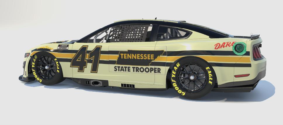 Tennessee State trooper Mustang by Rick J Smith - Trading Paints
