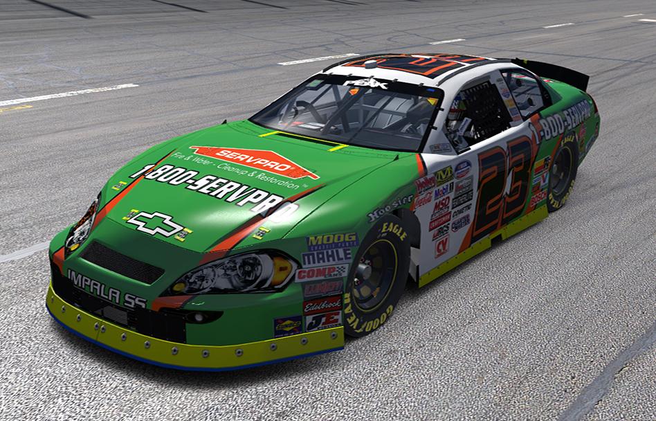 Servpro K&N Pro Series Chevy by Alex Ward - Trading Paints