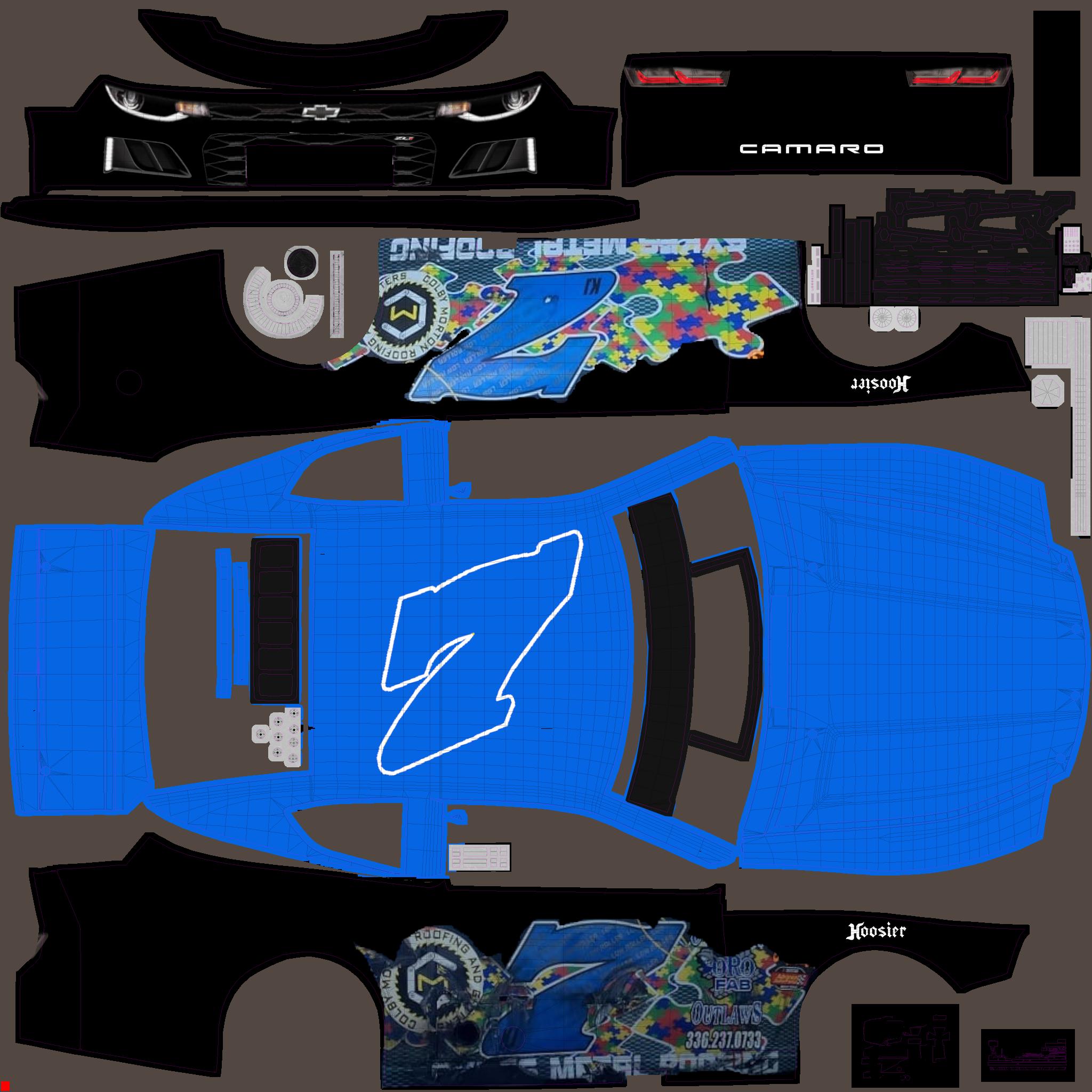 Zack Staley 2022 Street Stock by Kyler Staley - Trading Paints