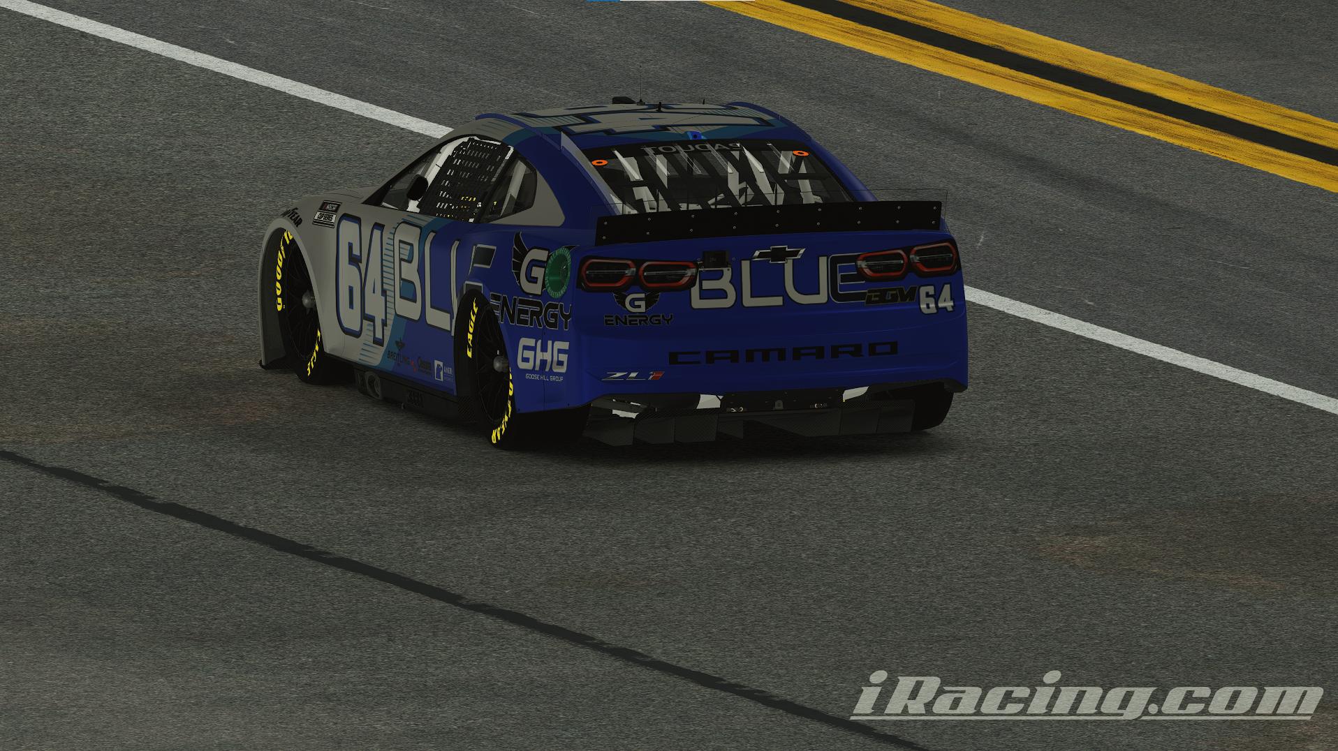 G Energy Blue NASCAR Cup Next Gen Camaro ZL1 by John Tougas - Trading ...