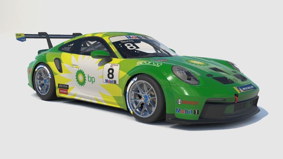 Porsche Cup (992) - BP Livery by Adam Newing - Trading Paints