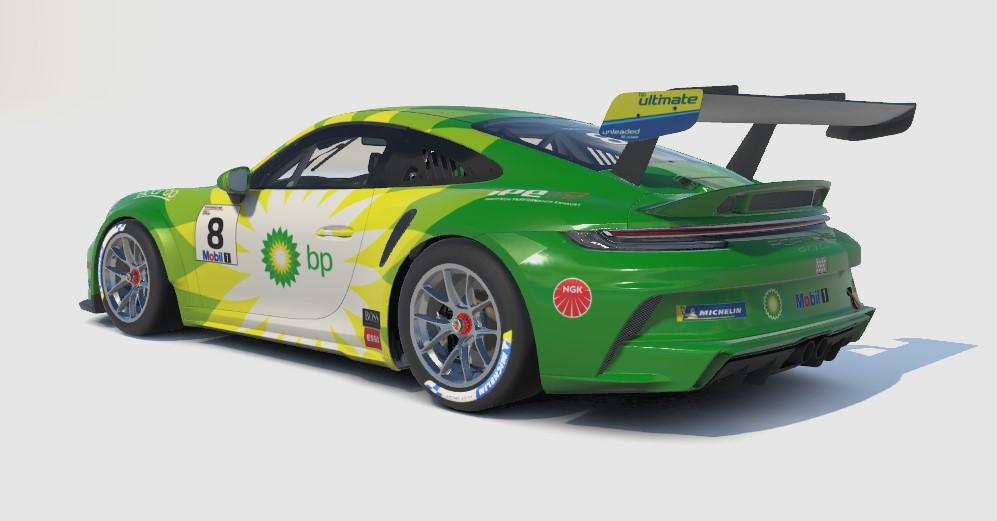 Porsche Cup (992) - BP Livery by Adam Newing - Trading Paints