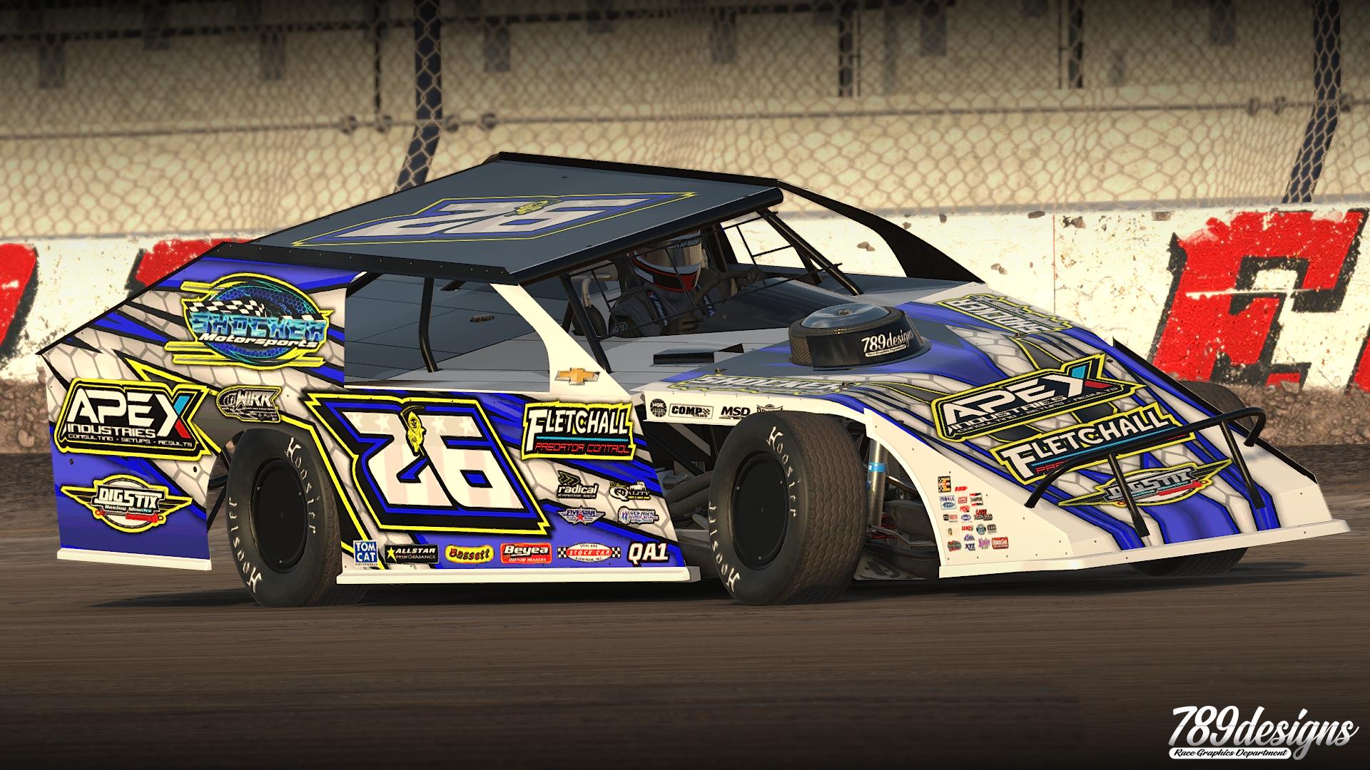 Matt Fletchall UMP Modified by Garrett Marshall - Trading Paints