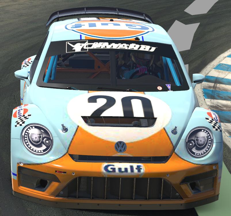 Gulf VW Beetle GRC by Todd Schwarz - Trading Paints