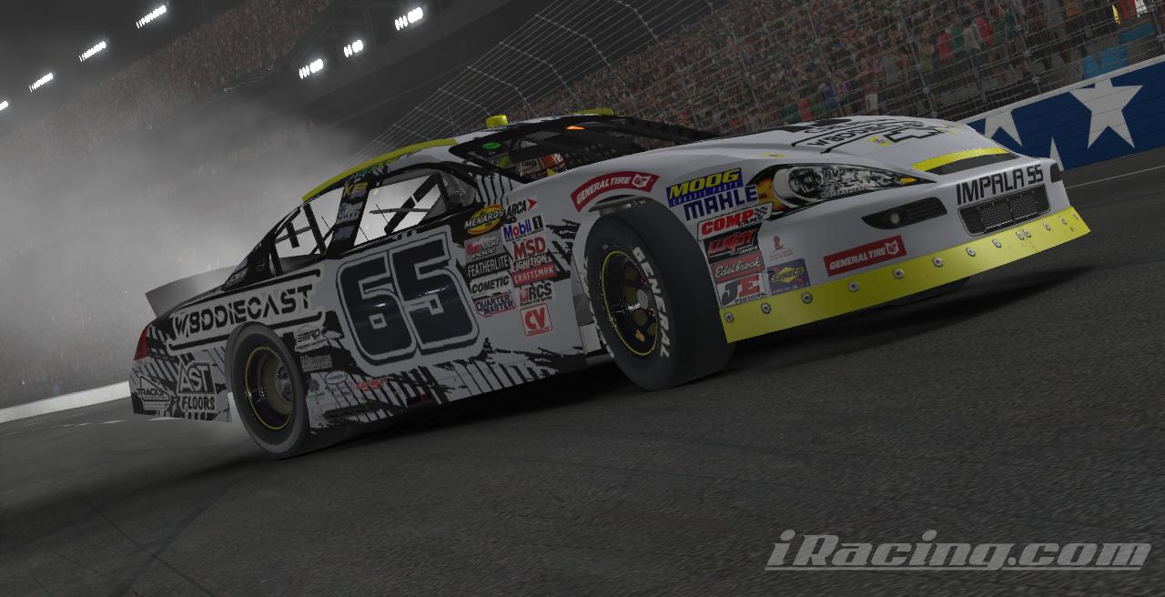 Rob Evans #65 9D Creative/WBDDiecast ARCA Impala W/ Spec Map by Rob ...