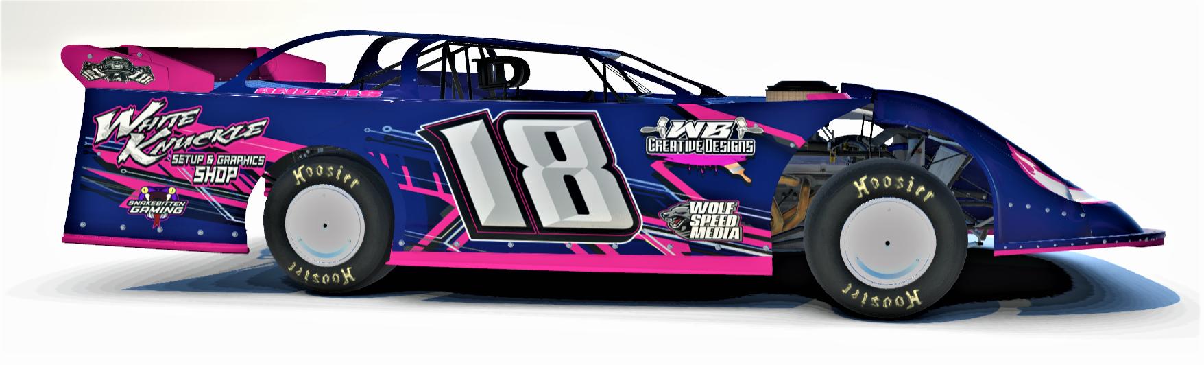 Josh Anders Pink DLM by Wade B. - Trading Paints