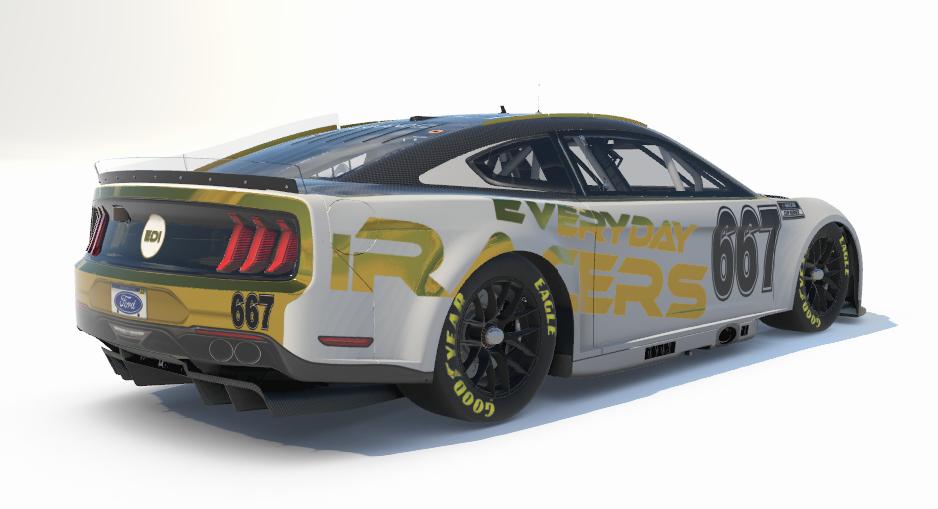 NG FORD - EDI - White/Carbon/Gold by Dave Hernandez - Trading Paints