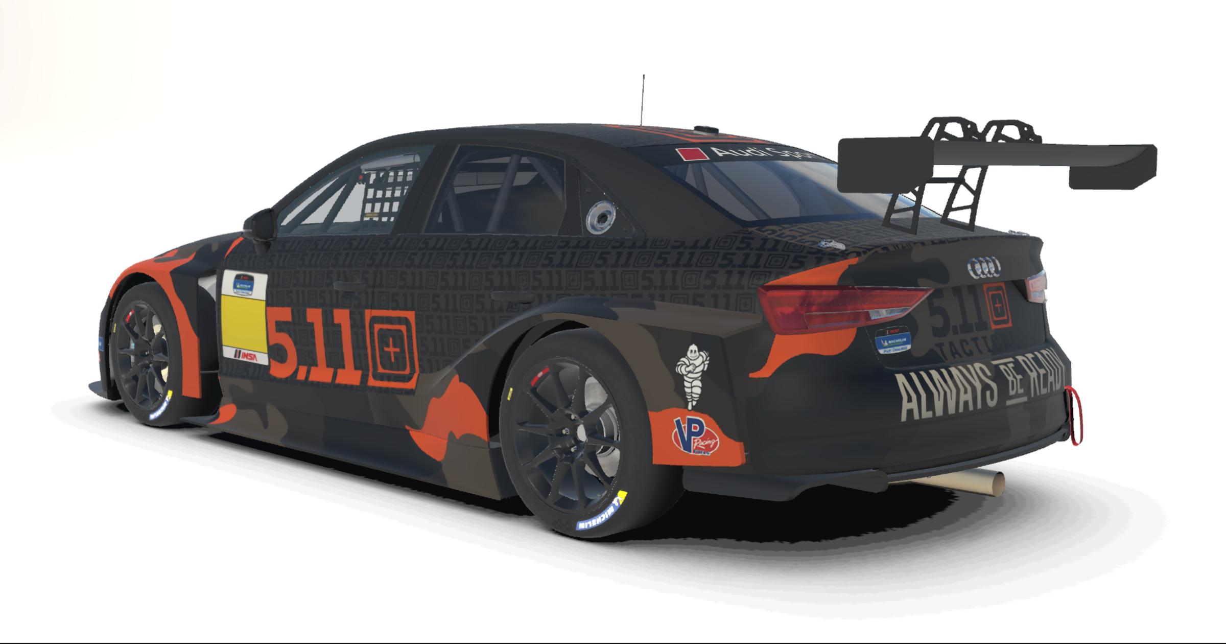 5.11 Tactical Audi RS3 LMS by William Calhoun - Trading Paints