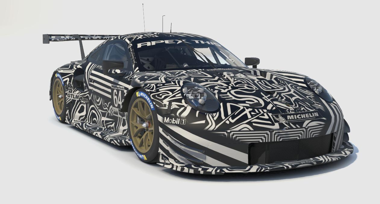 911 RSR APEX THIS V3 Banner Car by Bjorn Boentges - Trading Paints