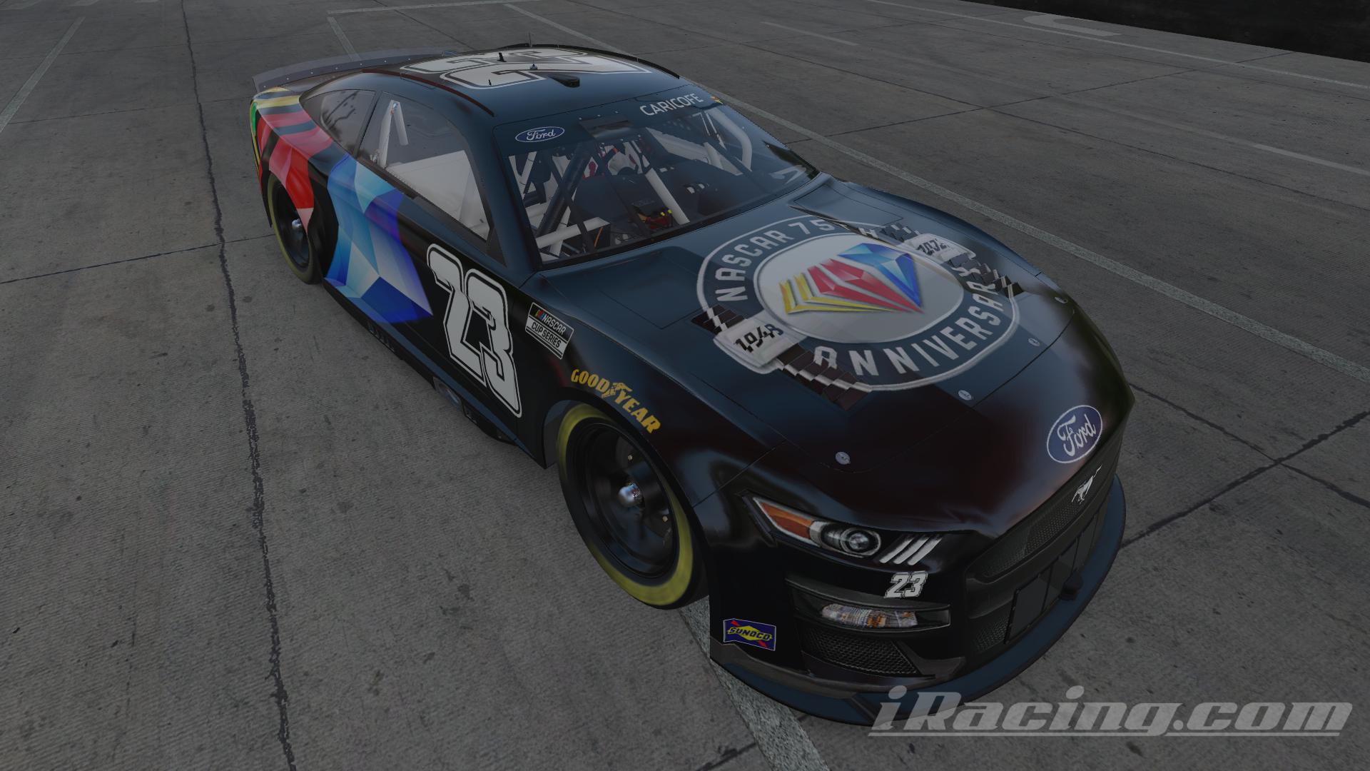 NASCAR 75 Year Anniversary by Brett L Caricofe - Trading Paints