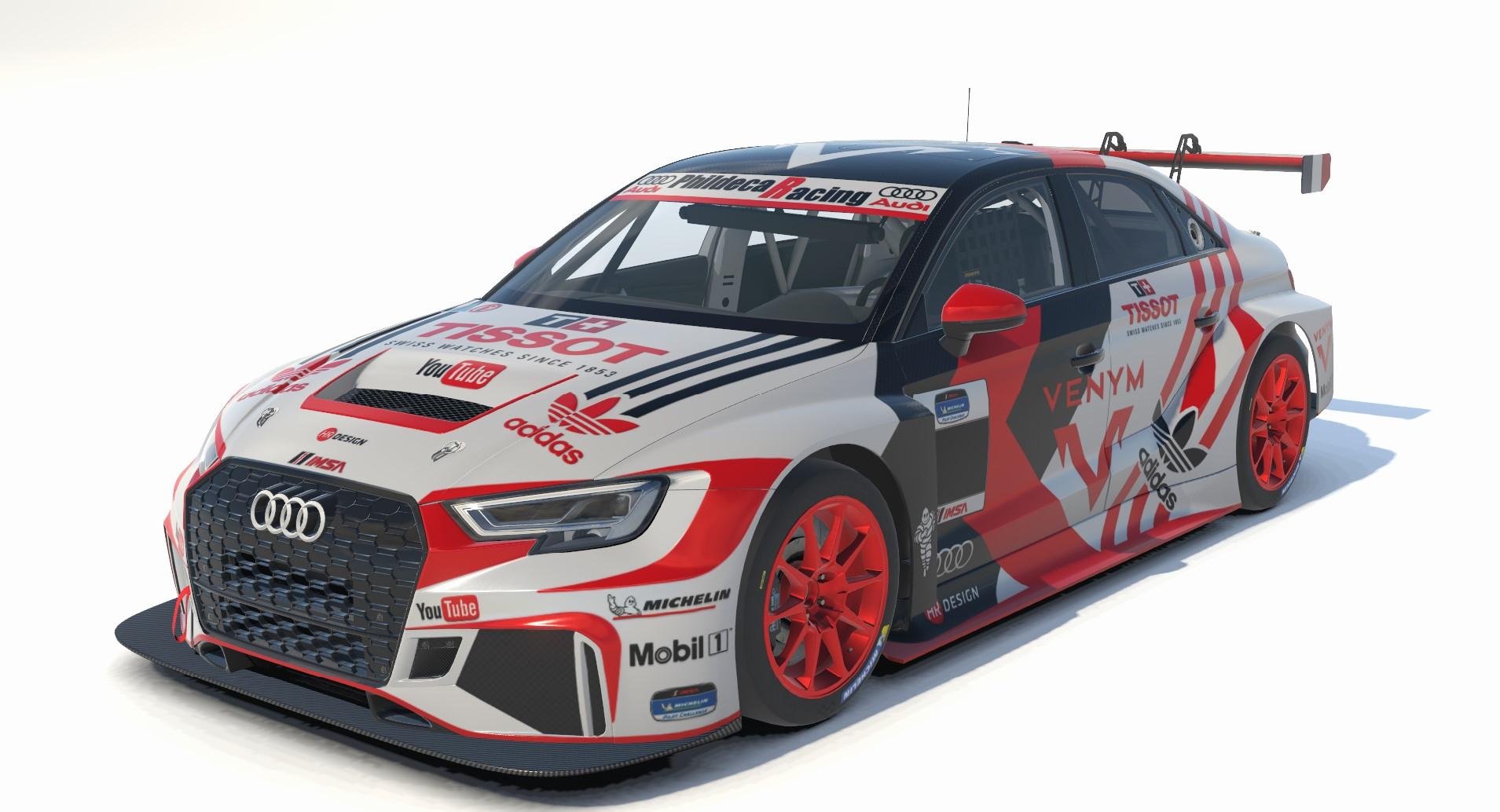 PHILDECARACING Team AUDI RS 3 LMS by Phil DECAR - Trading Paints