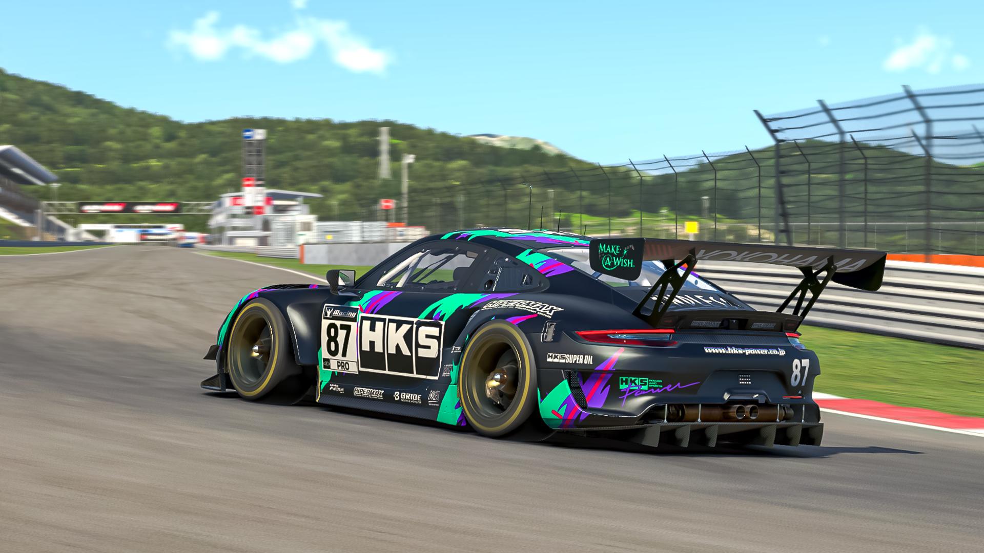 HKS Motorsport Porsche GT3R by Paul Mansell - Trading Paints