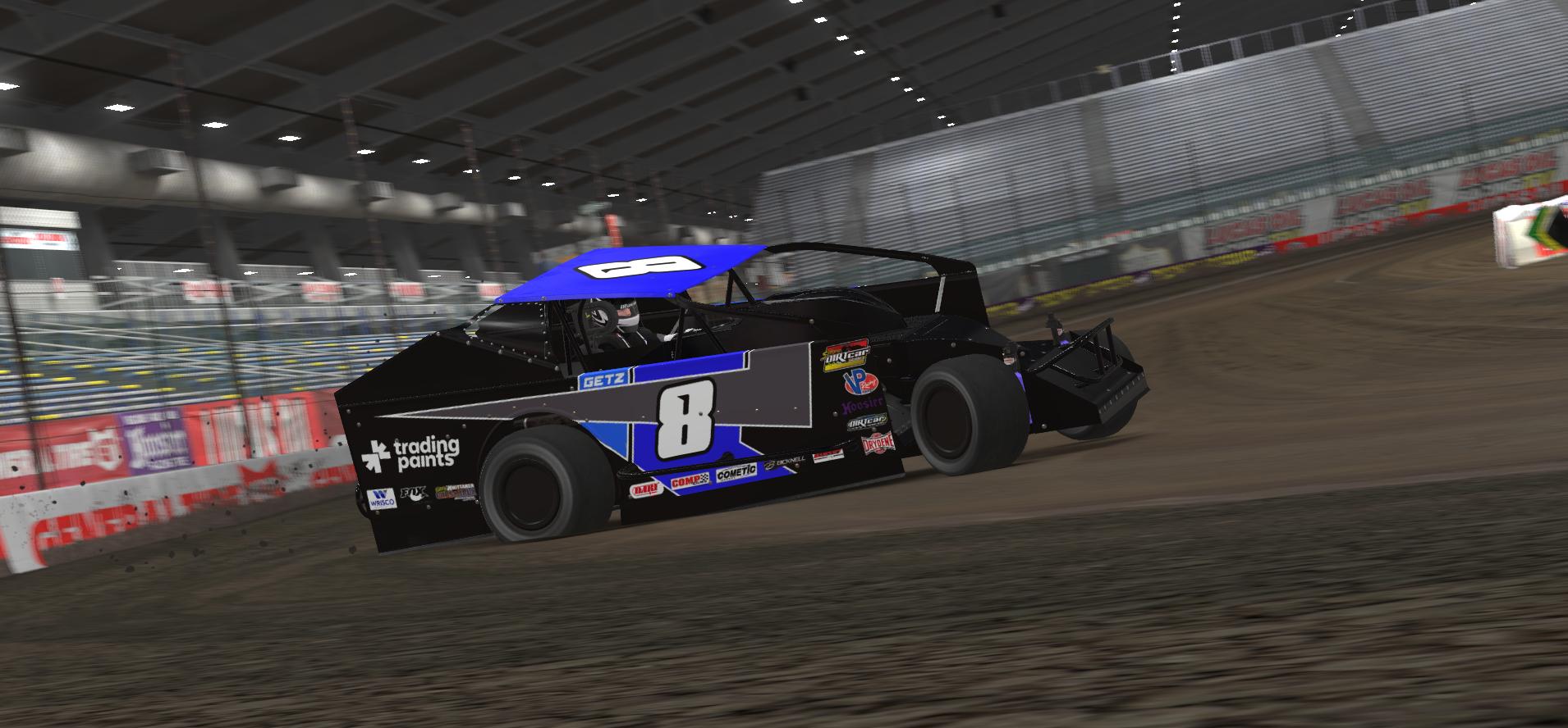 Big Block Mod Blue Grey GETZ by Jared Getz - Trading Paints