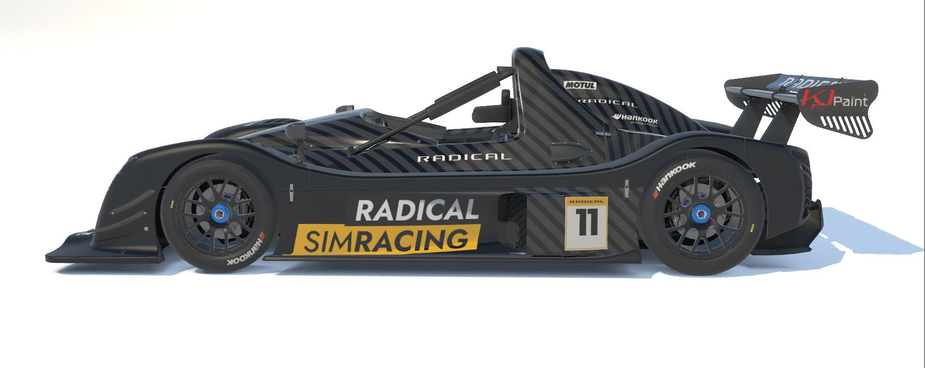 Radical Sim Racing Black SR10 by Kimber Jansen - Trading Paints