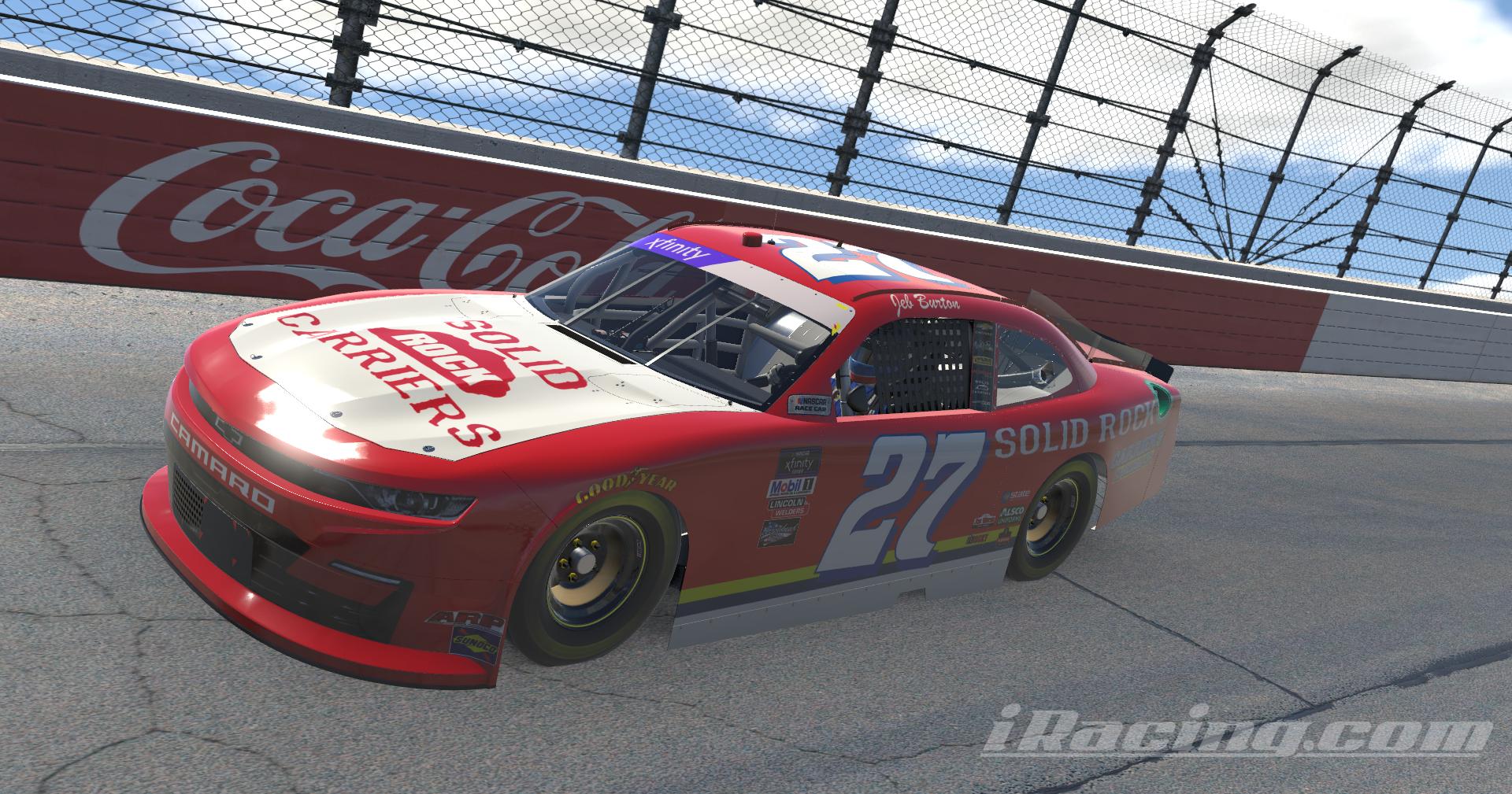Jeb Burton 2022 Throwback With Number by Martin Roberg - Trading Paints