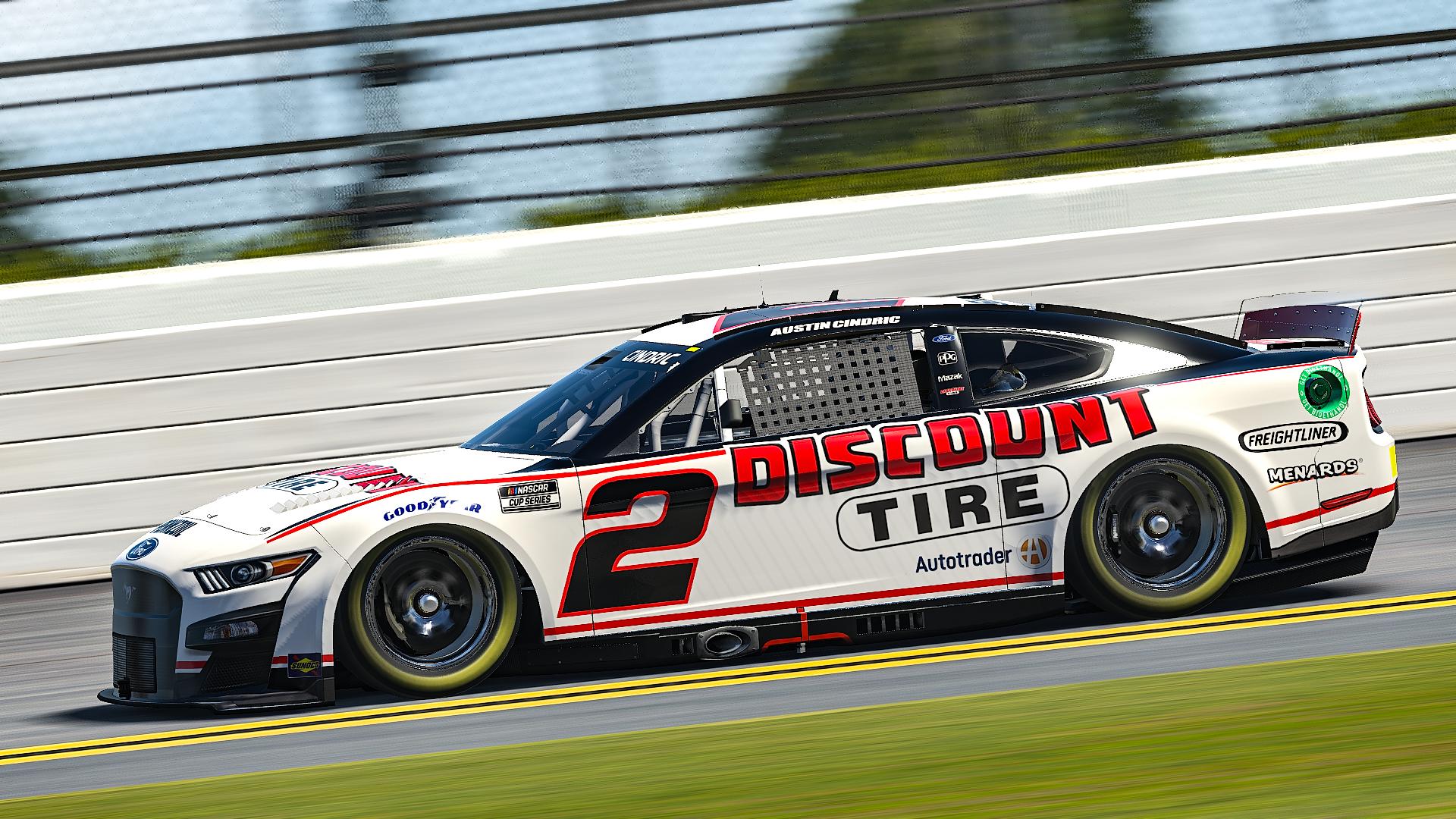 Austin Cindric No.2 Discount Tire Ford Mustang by David Cabrera4 ...