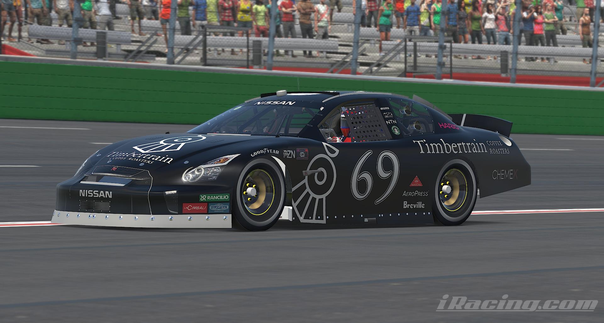 Timbertrain Coffee Roasters Nissan GTR by Dustin Dawes - Trading Paints