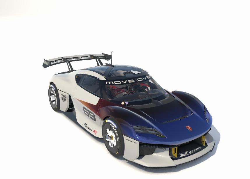 Porsche Mission R - Gradient by Mark Axelson - Trading Paints