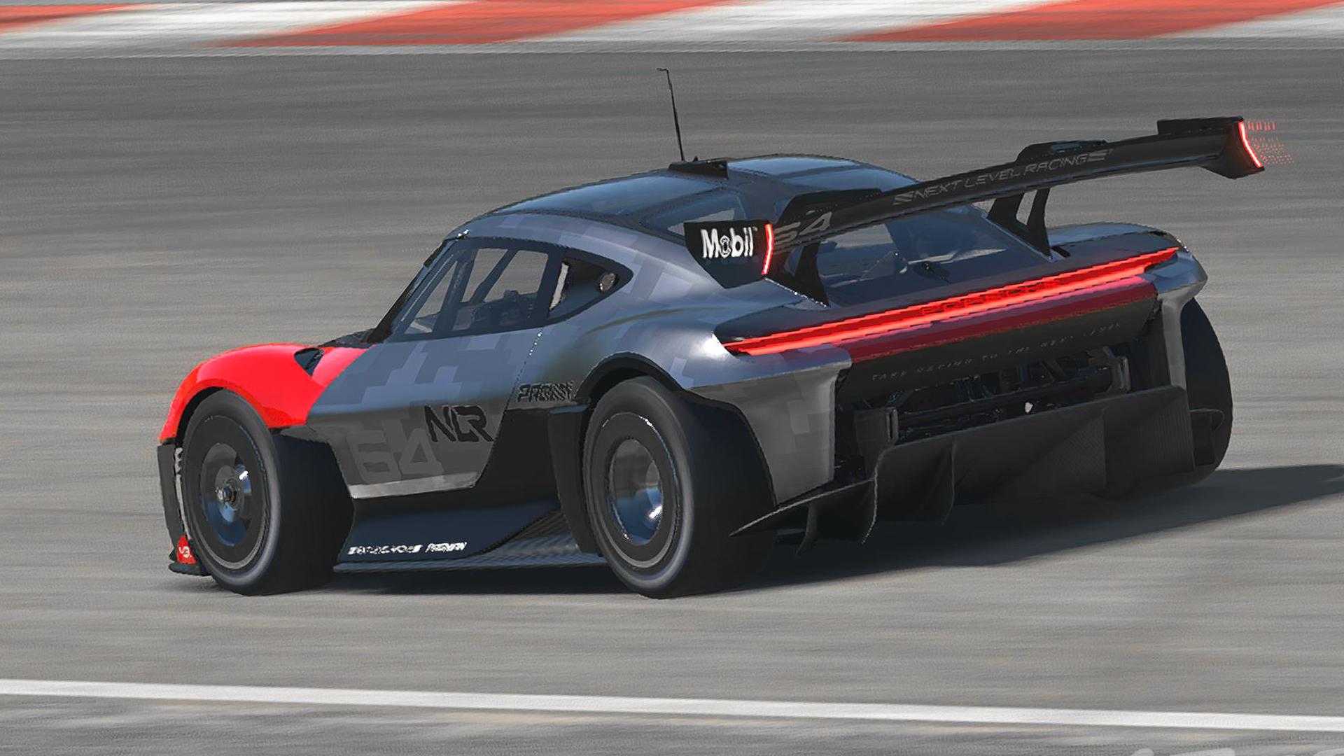 Porsche Mission R Next Level Racing by Brendan Harris - Trading Paints