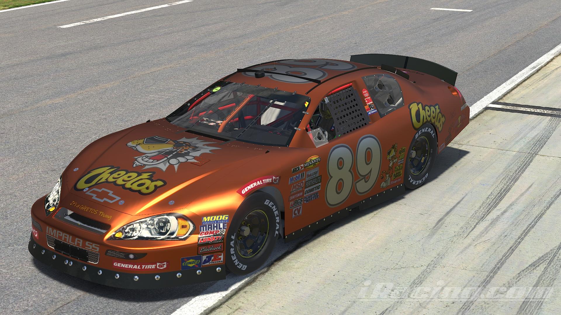 Cheetos ARCA Menards Chevy Impala by Ted Glenn - Trading Paints