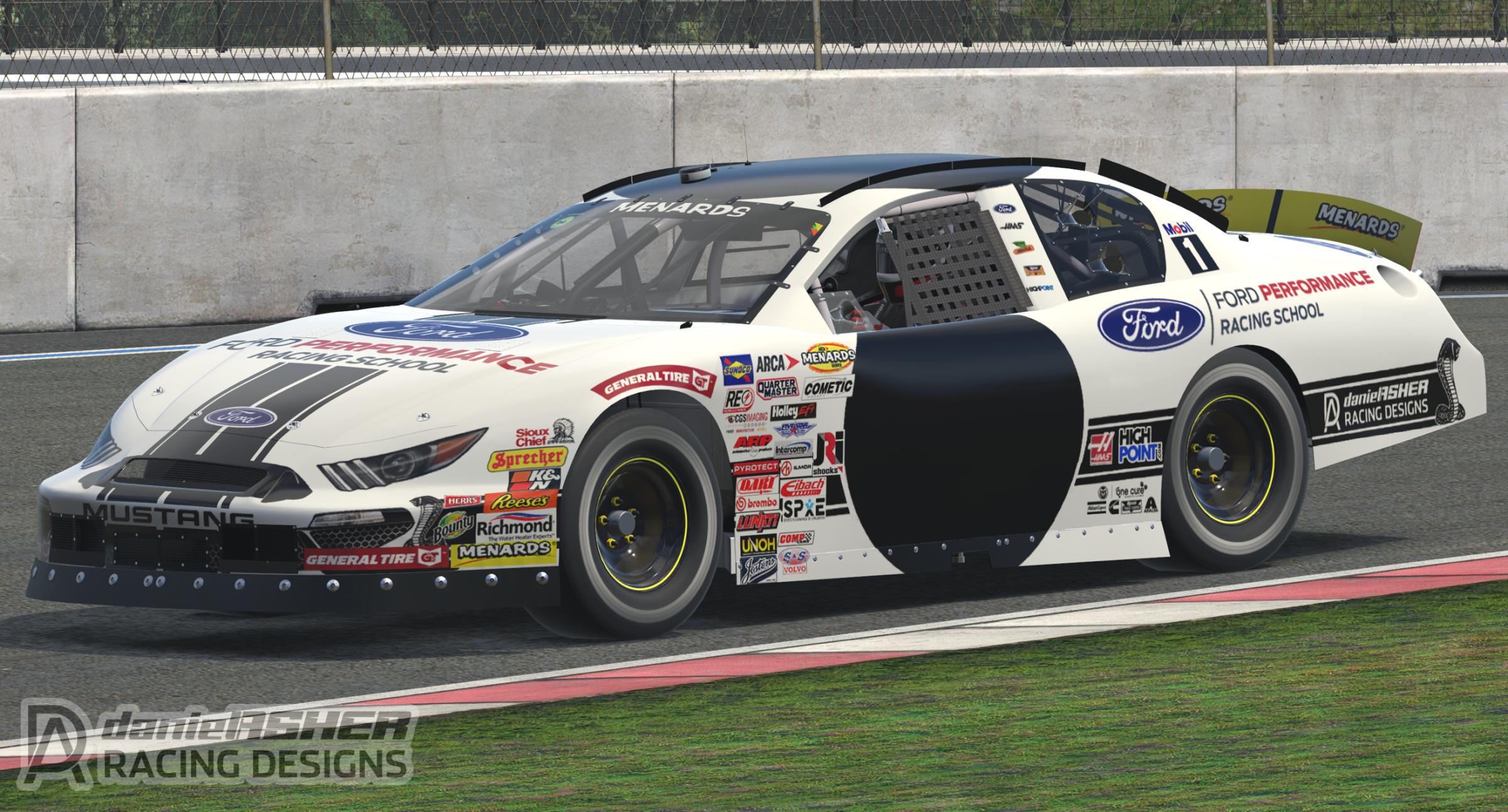 Ford Performance Racing School ARCA Menards Mustang by Daniel Asher ...