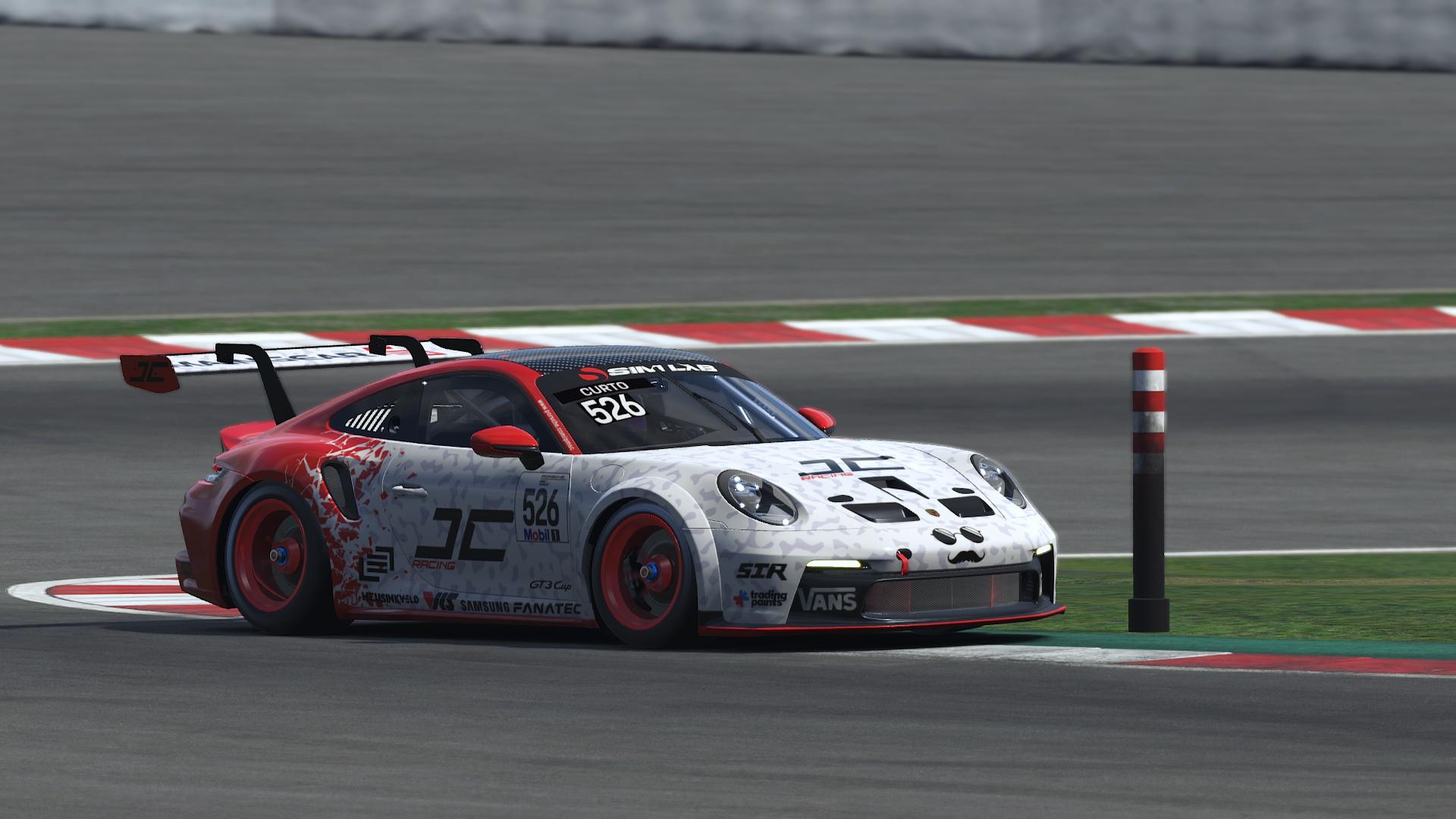 JC Racing Red Shatter by Jonathan Curto - Trading Paints