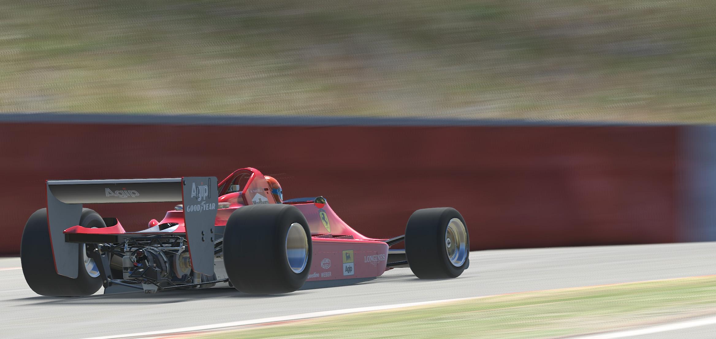 1989 Ferrari 640 - Nigel Mansell by Michael DeTurck - Trading Paints