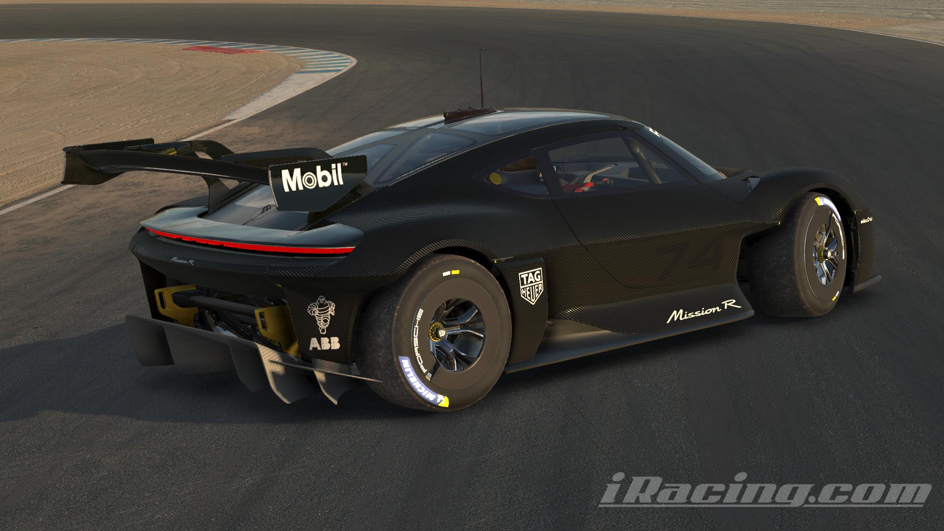 Porsche Misson R Full Carbon by Jason Furqueron - Trading Paints