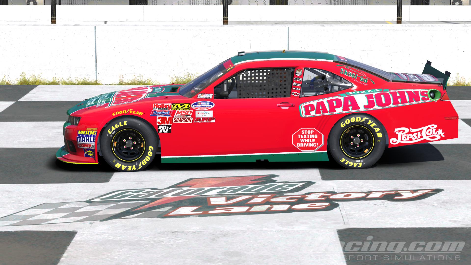 Papa Johns Camaro by Sean D. - Trading Paints