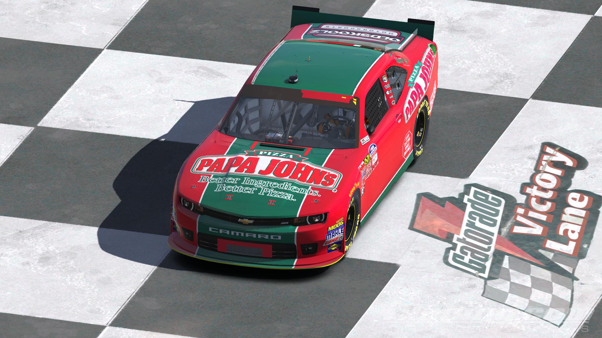 Papa Johns Camaro by Sean D. - Trading Paints